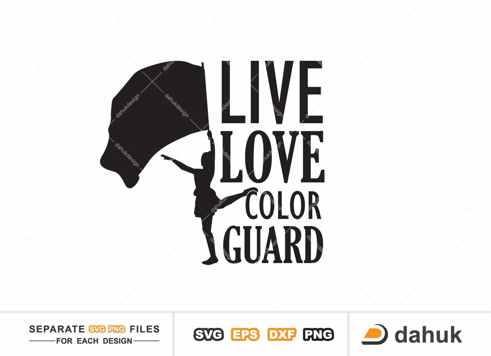 Color Guard SVG Color Guard Typography Bundle Color Guard - Etsy