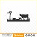 Farm Scene With Cattle and Windmill SVG File, Farming SVG, Cricut ...