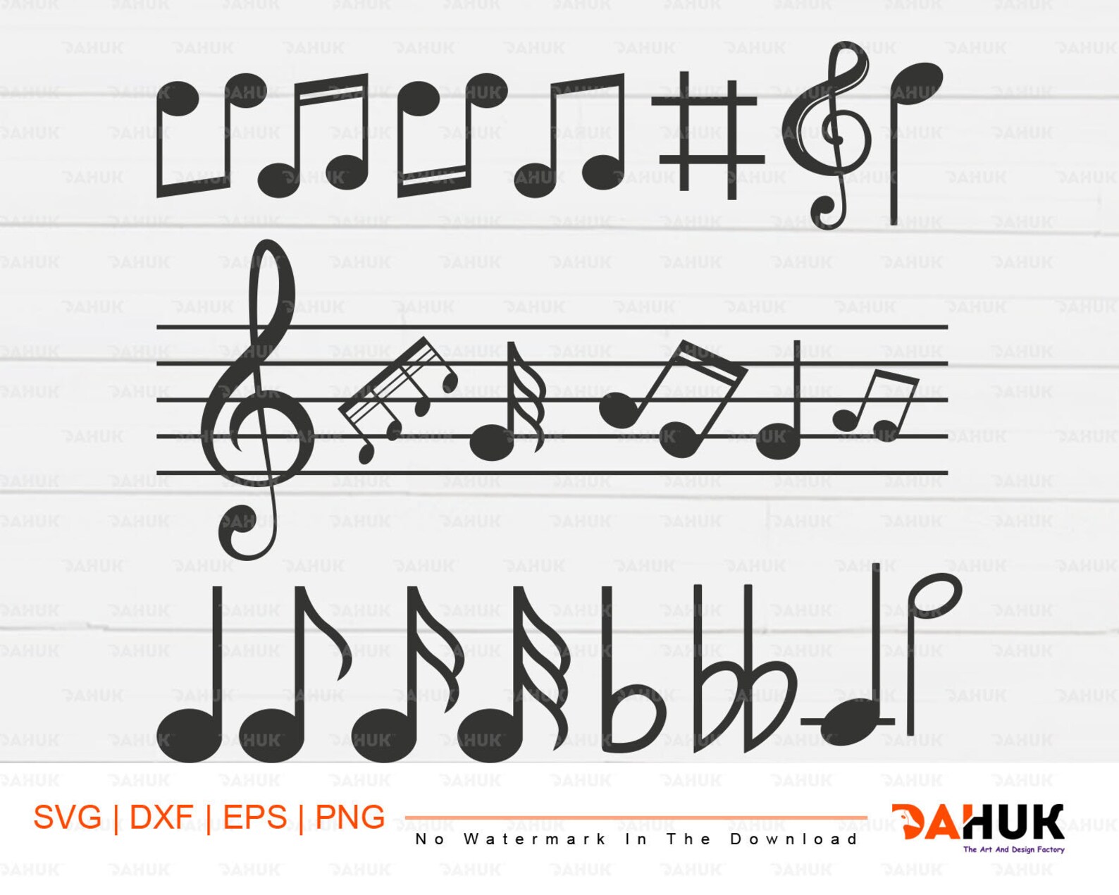 Music Notes Svg Music Svg Music Notes Clipart Musical - Etsy