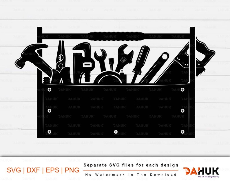 Toolbox svg Clipart de Toolbox Toolbox Vector Toolbox dxf - Etsy España