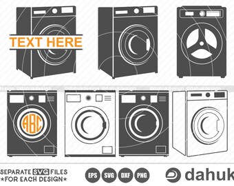 Washing Machine Stencil Reusable Washing Machine Stencil Art DIY Craft ...