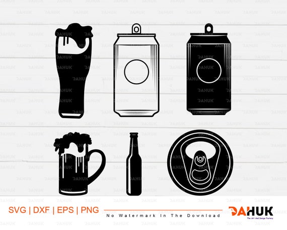 Beer Can Svg Can Silhouette Can Svg Drink Can Svg Eps | Etsy Canada