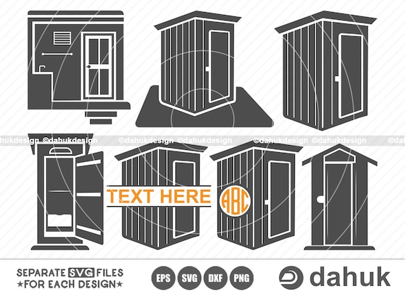 Make Your Own Updated Outhouse Clipart