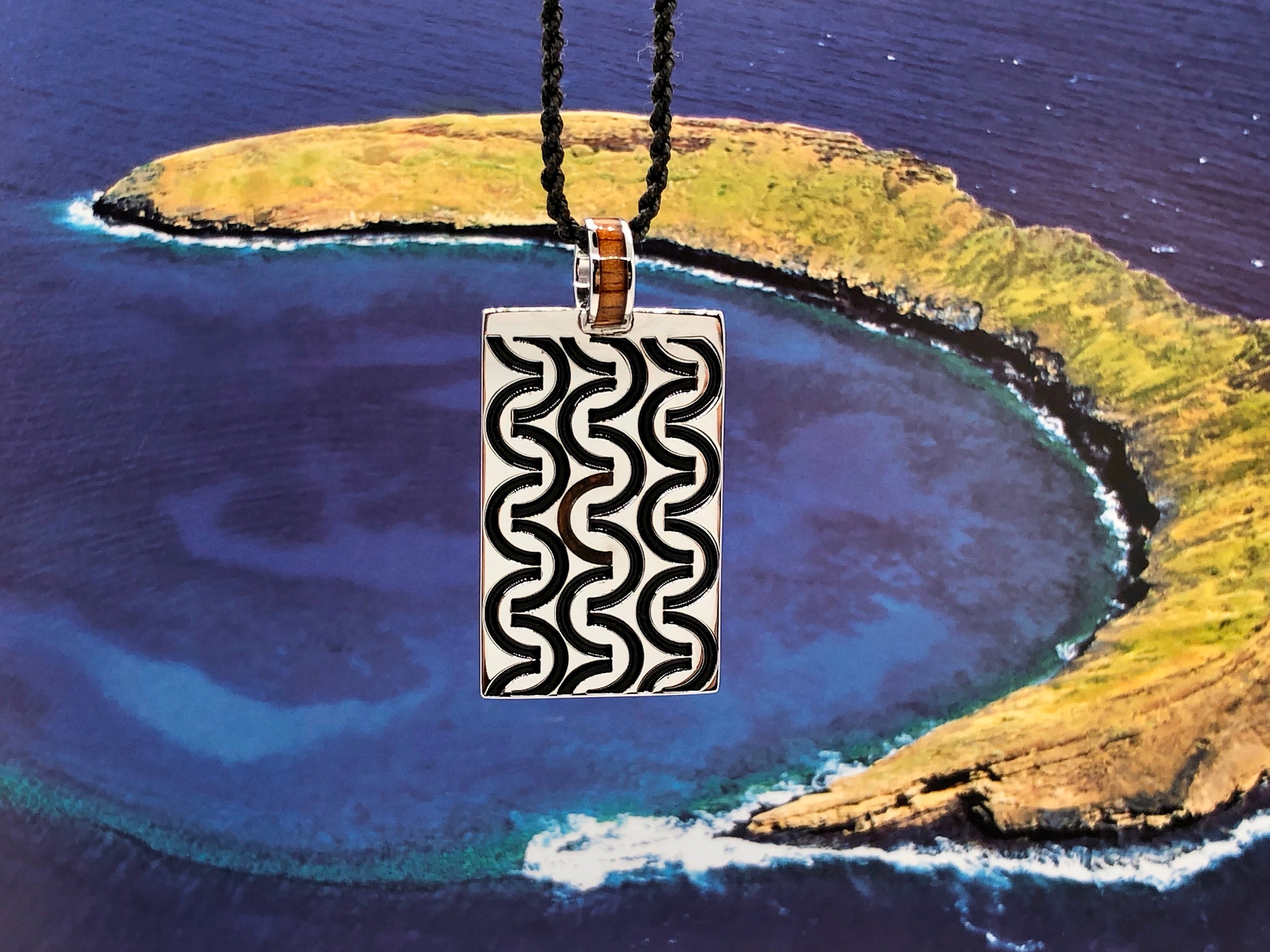 Lokahi Colección Aloha Unidad Colgante Plata de ley Joyería hawaiana ...