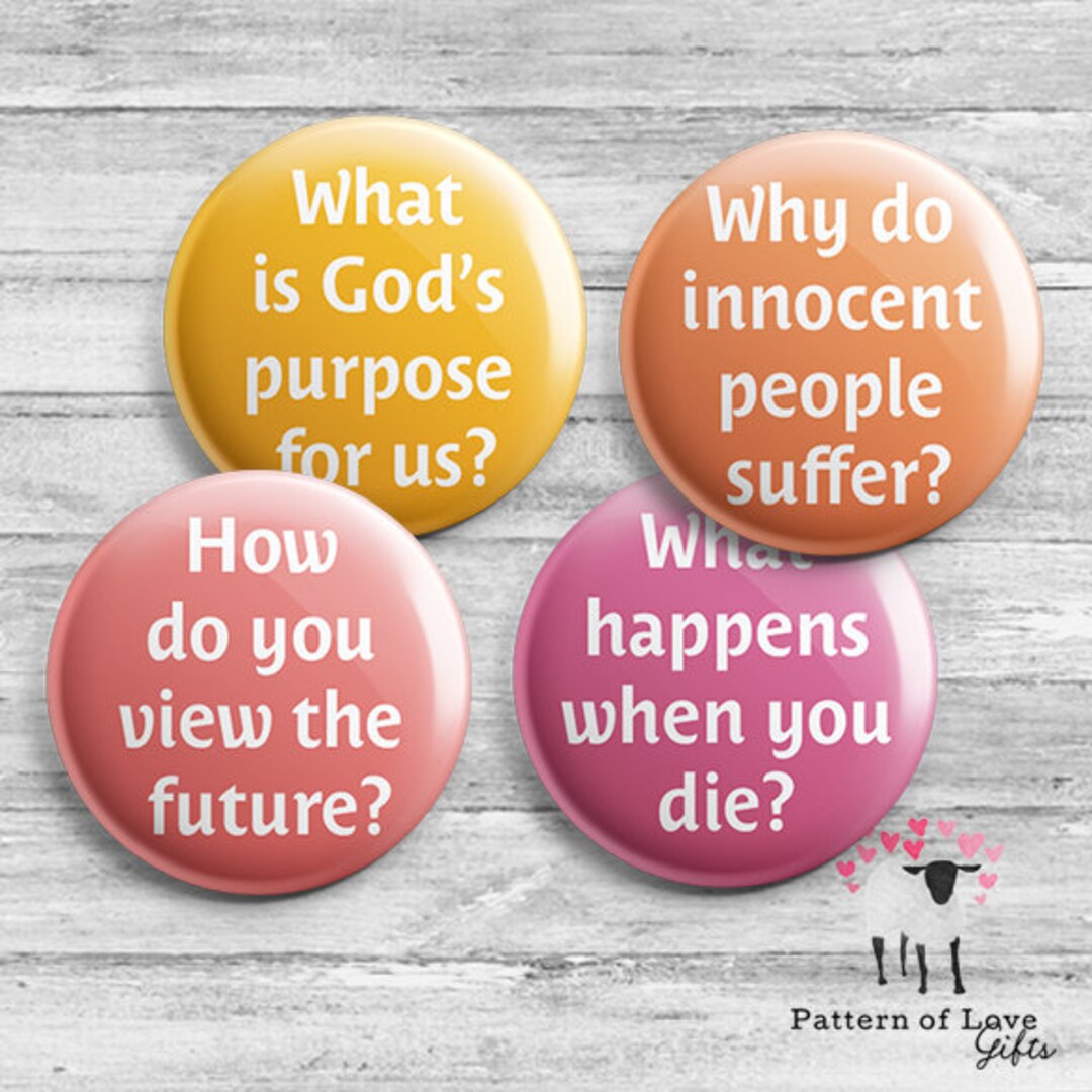 Conversation Starter Buttons - JW Ministry - Etsy