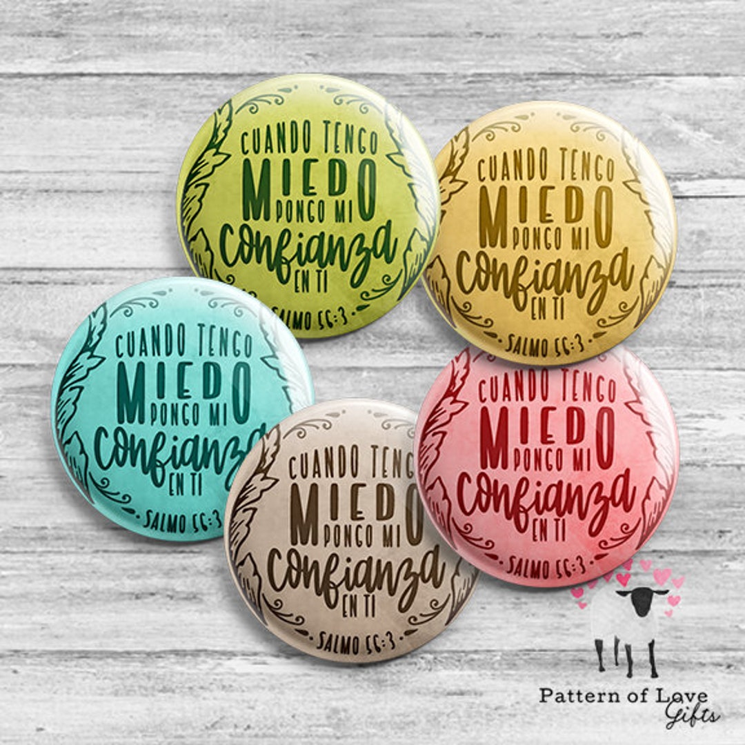 SPANISH 2024 Year Text - Cuando Tengo Miedo, Pongo Mi Confianza En Ti ...