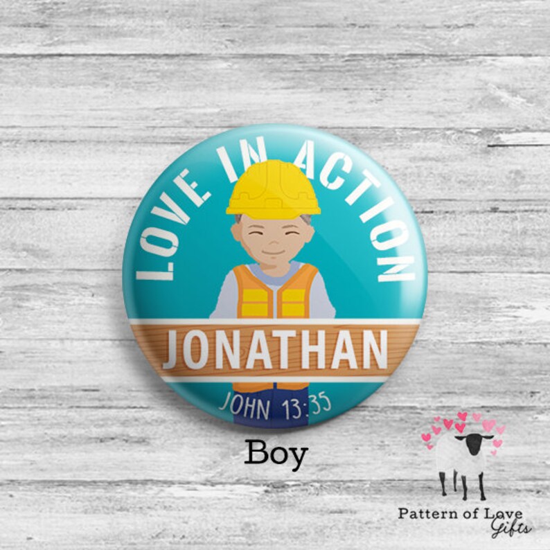 LDC / DRC "love in Action" Personalized Kids - JW Gifts - Etsy