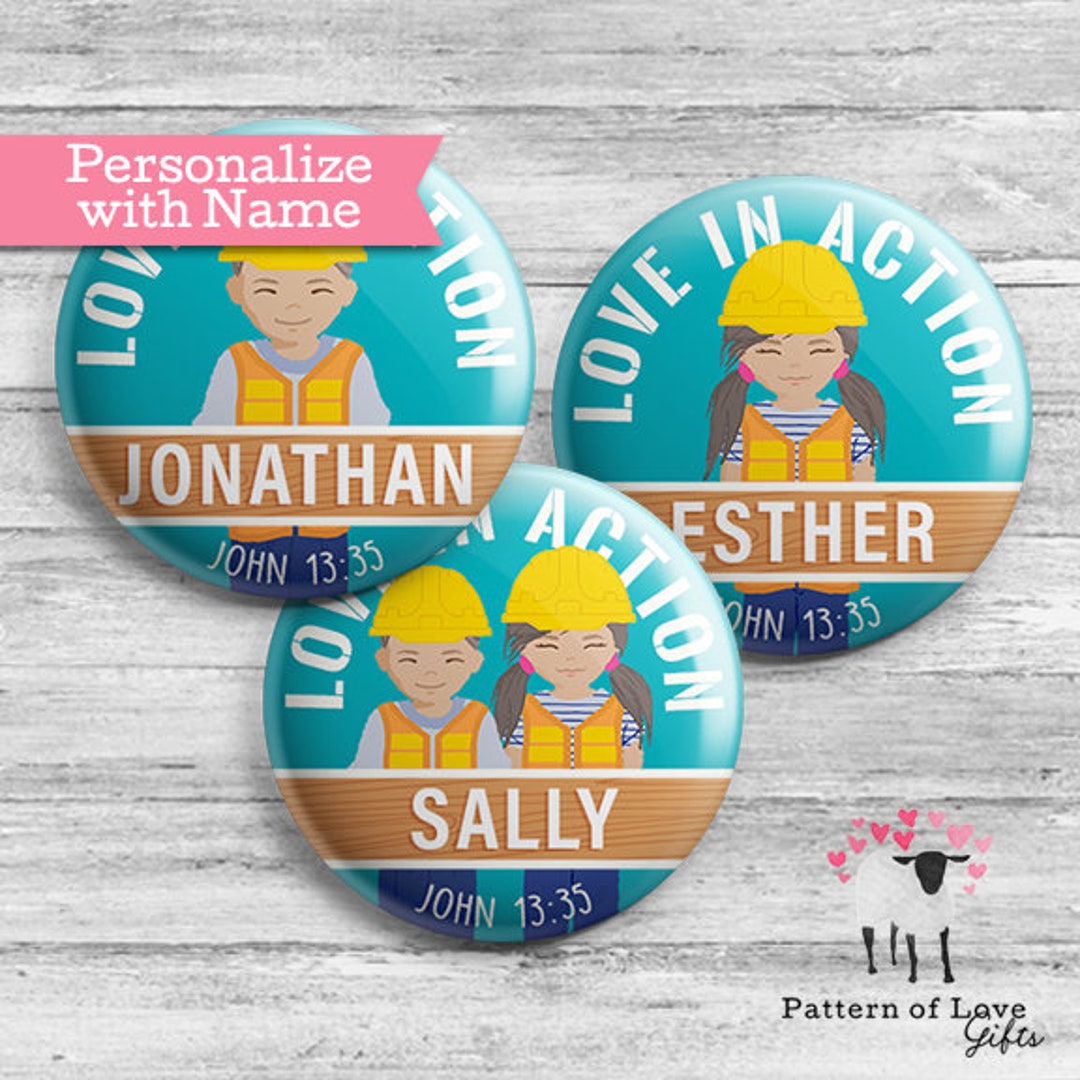 LDC / DRC "love in Action" Personalized Kids - JW Gifts - Etsy