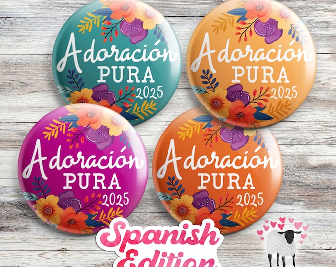 Pure Worship Regional Convention Pins 2025 |JW Spanish Pins Adoracion ...