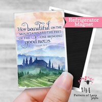 5 Watercolor Sunset Bookmarks Printable - Digital Download, Pray ...