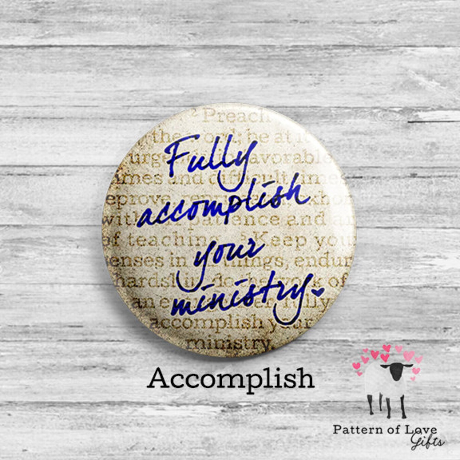 Fully Accomplish Your Ministry Pioneer Service School - Etsy