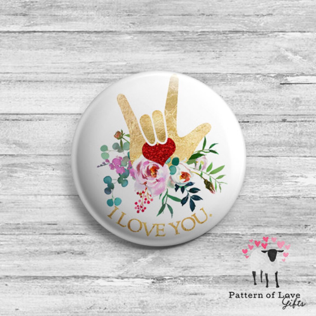 ASL "i Love You" - Etsy