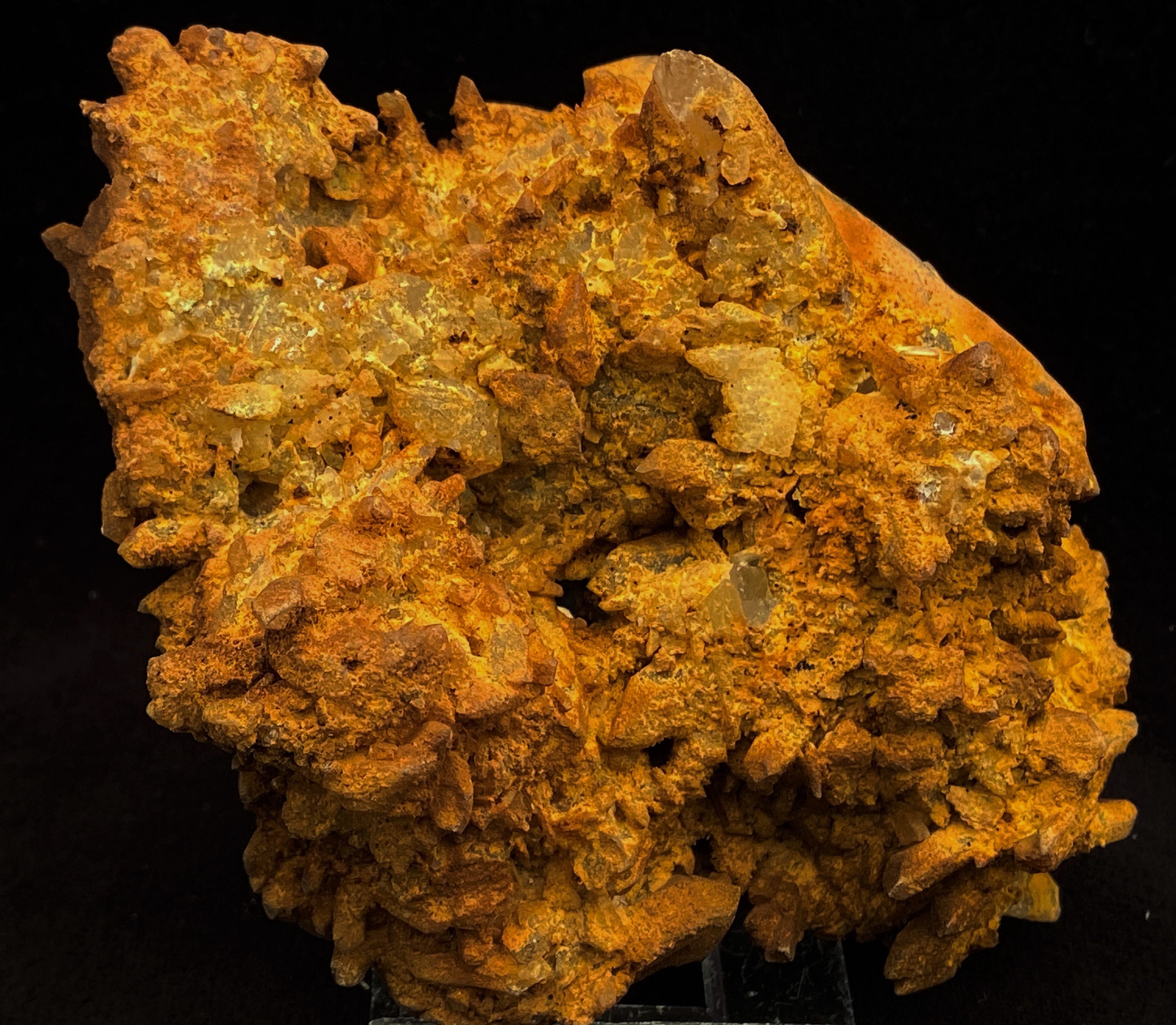 The Best Gift for Collectors Cluster of Limonite Quartz on - Etsy