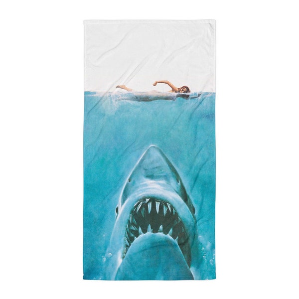 Jaws Towel - Etsy