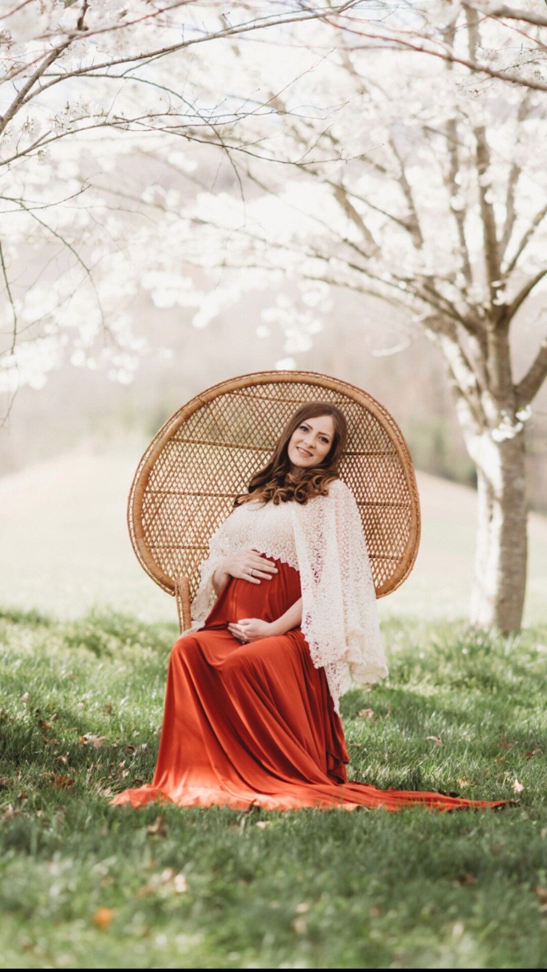 Boho Flutter Dress for Photo Shoot Maxi Bohemian Dress Babyshower ...