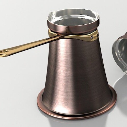 Copper Turkish Coffee Pot Handmade Copper Cezve Coffee Pot - Etsy