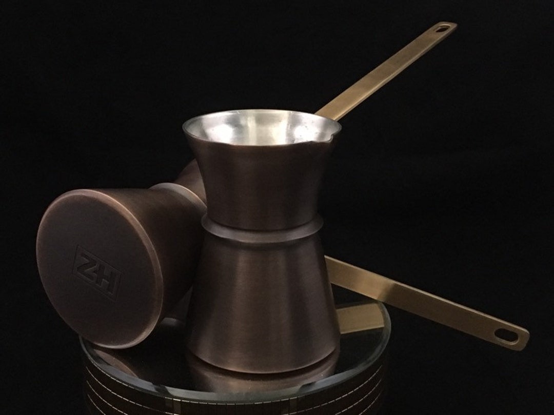 Turkish Copper Coffee Pot, Handmade Copper Cezve, Coffee Pot Maker ...