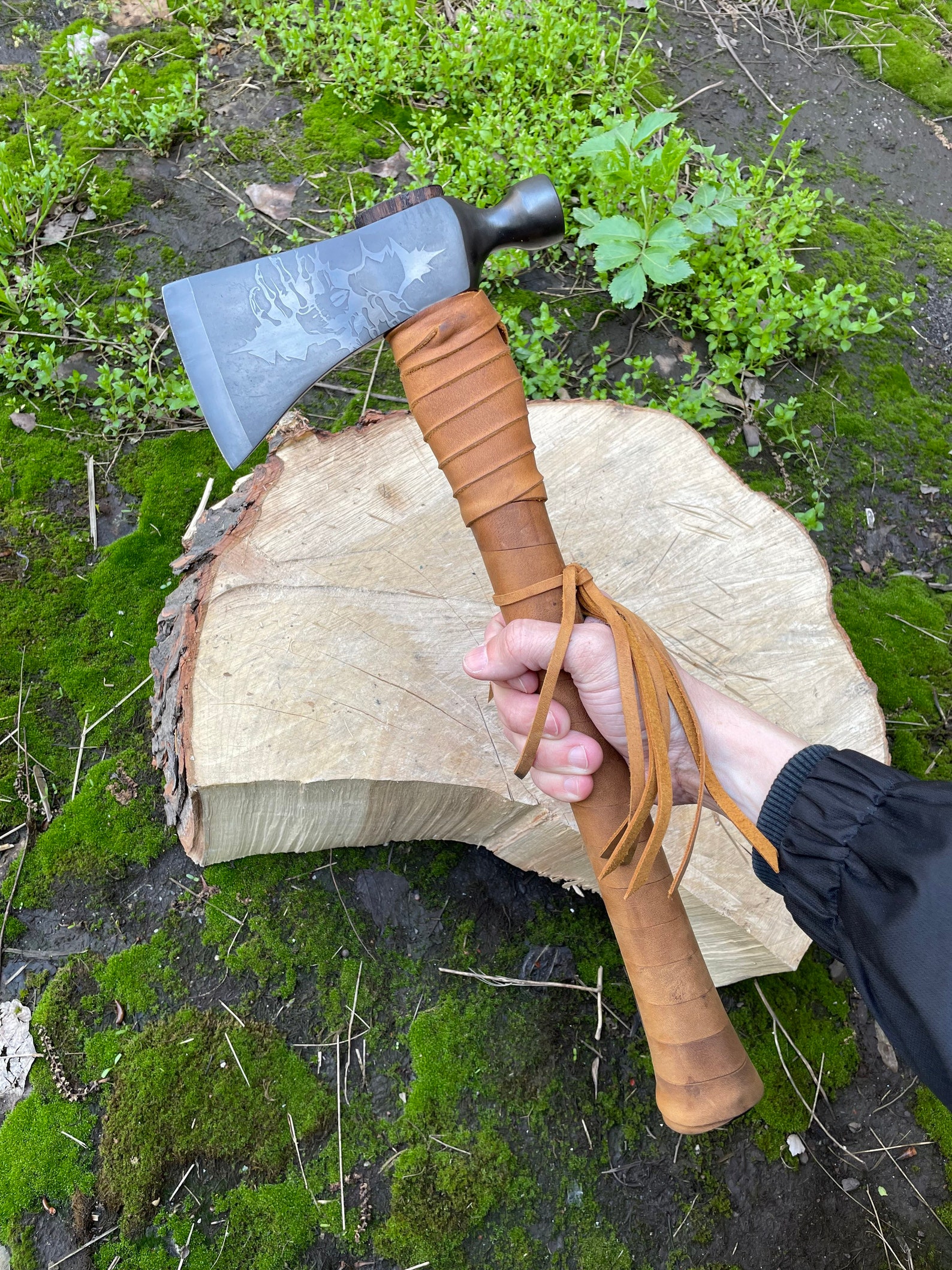 Tomahawk Custom Axe Bushcraft Hatchet Camping Hatchet - Etsy