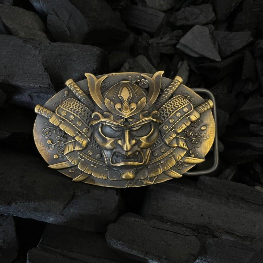 Samurai Belt Buckle, Viking Belt Buckle, Custom Belt With Buckle - Etsy
