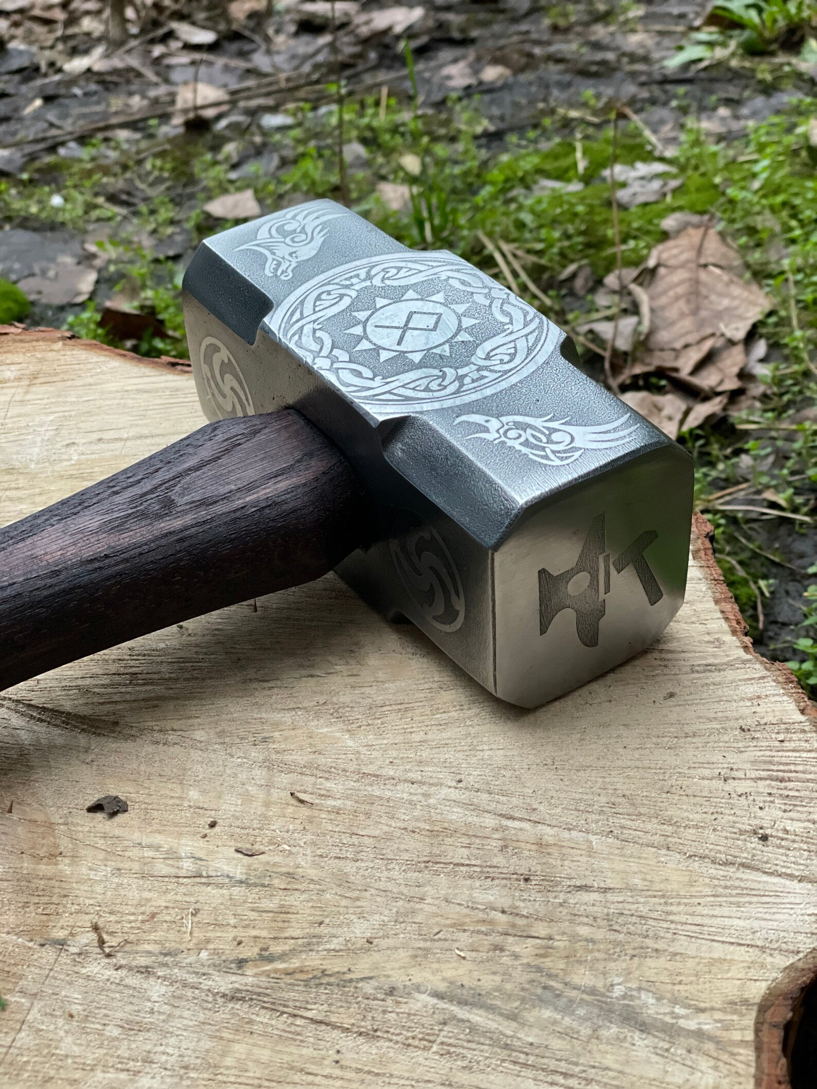 Viking Hammer Valknut Hammer Mjolnir Hammer | Etsy