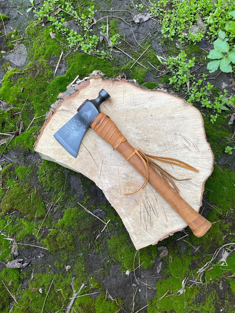 Tomahawk Custom Axe Bushcraft Hatchet Camping Hatchet - Etsy