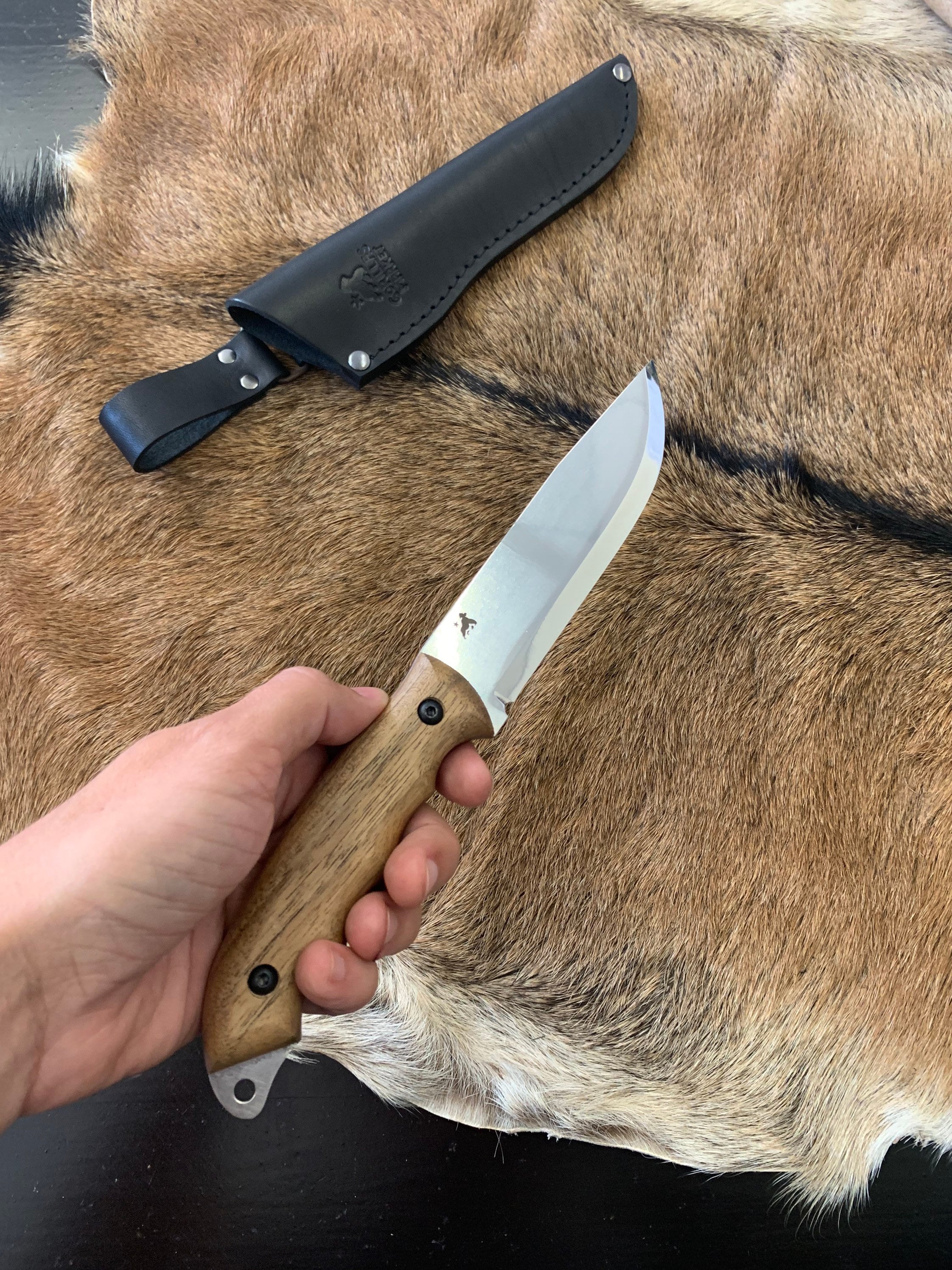 Bushcraft Knife Handmade Camping Knife Full Tang Custom - Etsy
