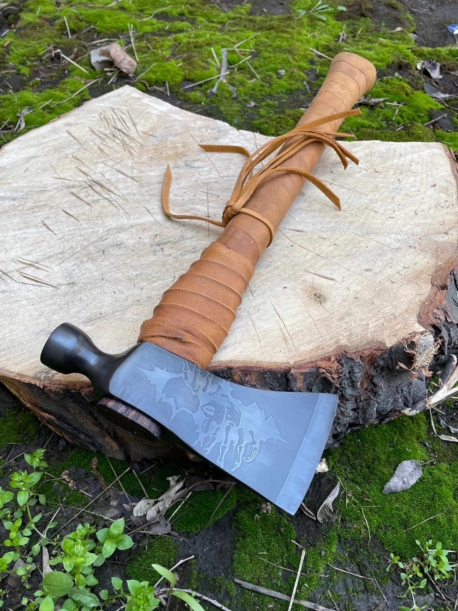 Tomahawk Custom Axe Bushcraft Hatchet Camping Hatchet - Etsy