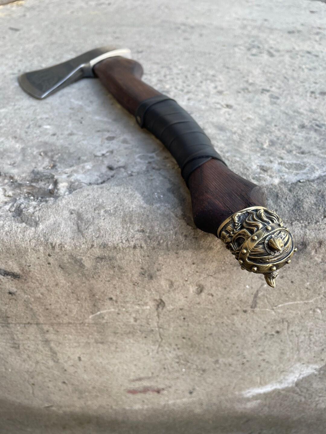 Ragnar Viking Axe, Steel Hiking Axe, Camping Hatchet - Etsy
