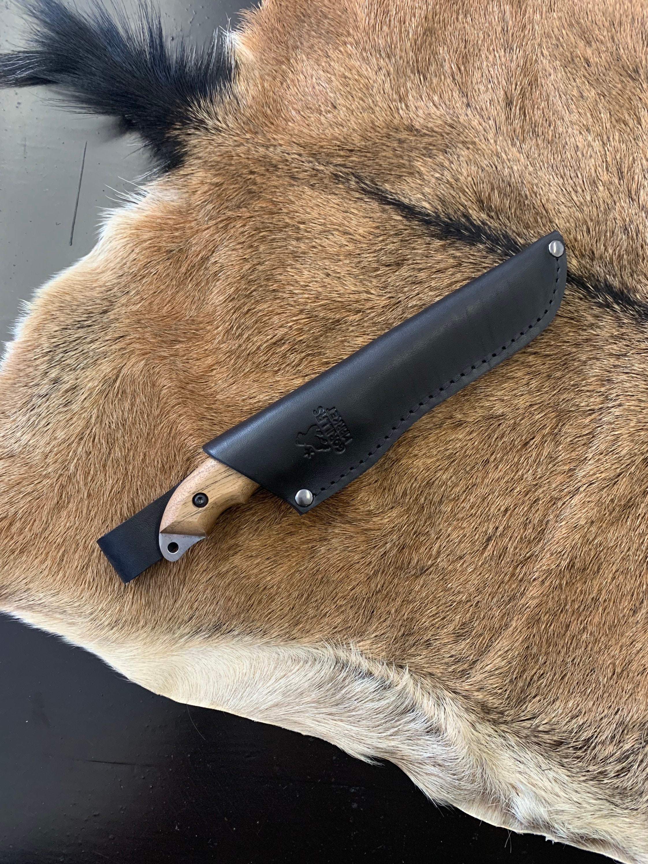 Bushcraft Knife Handmade Camping Knife Full Tang Custom - Etsy