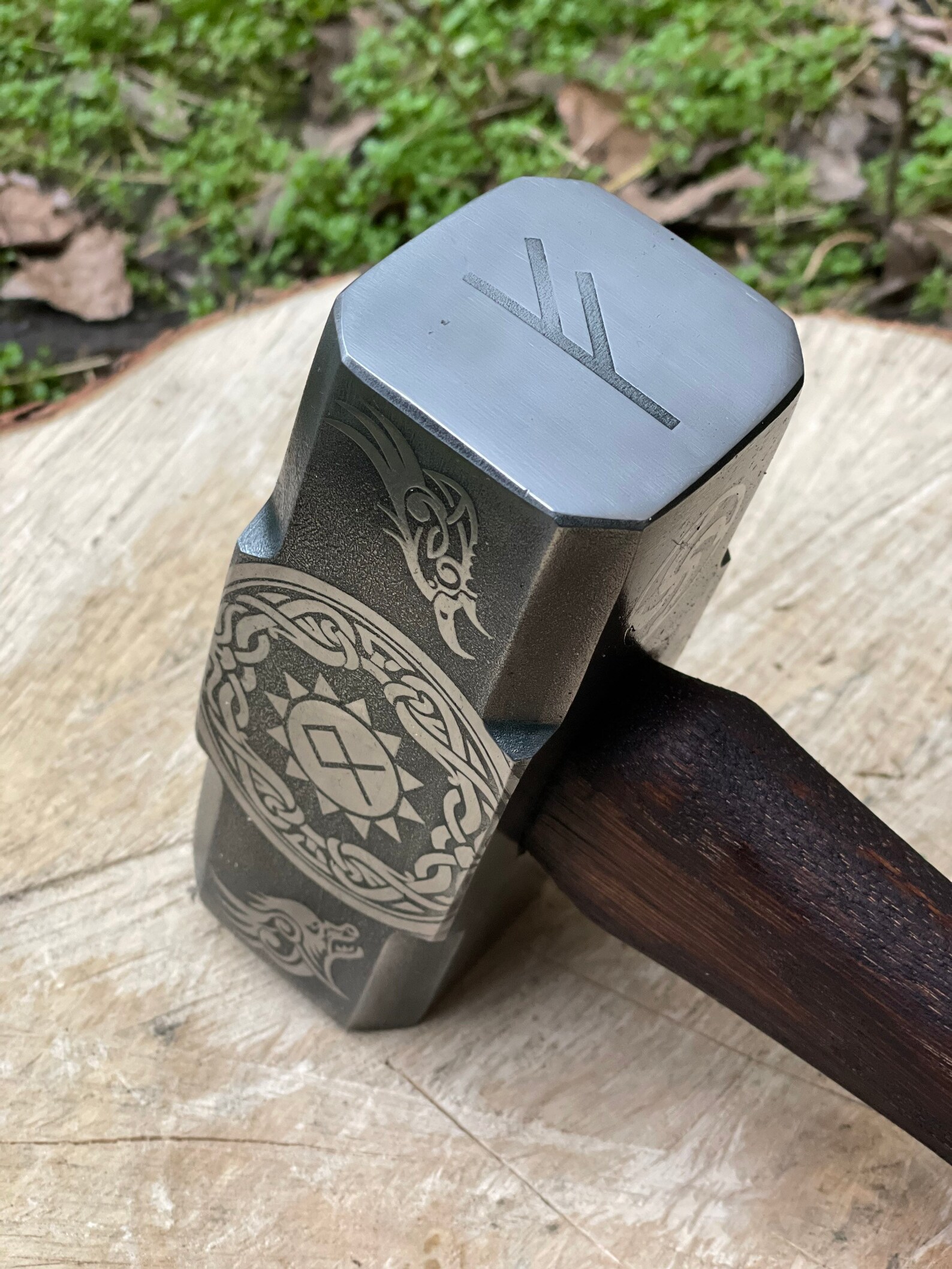 Viking Hammer Valknut Hammer Mjolnir Hammer | Etsy