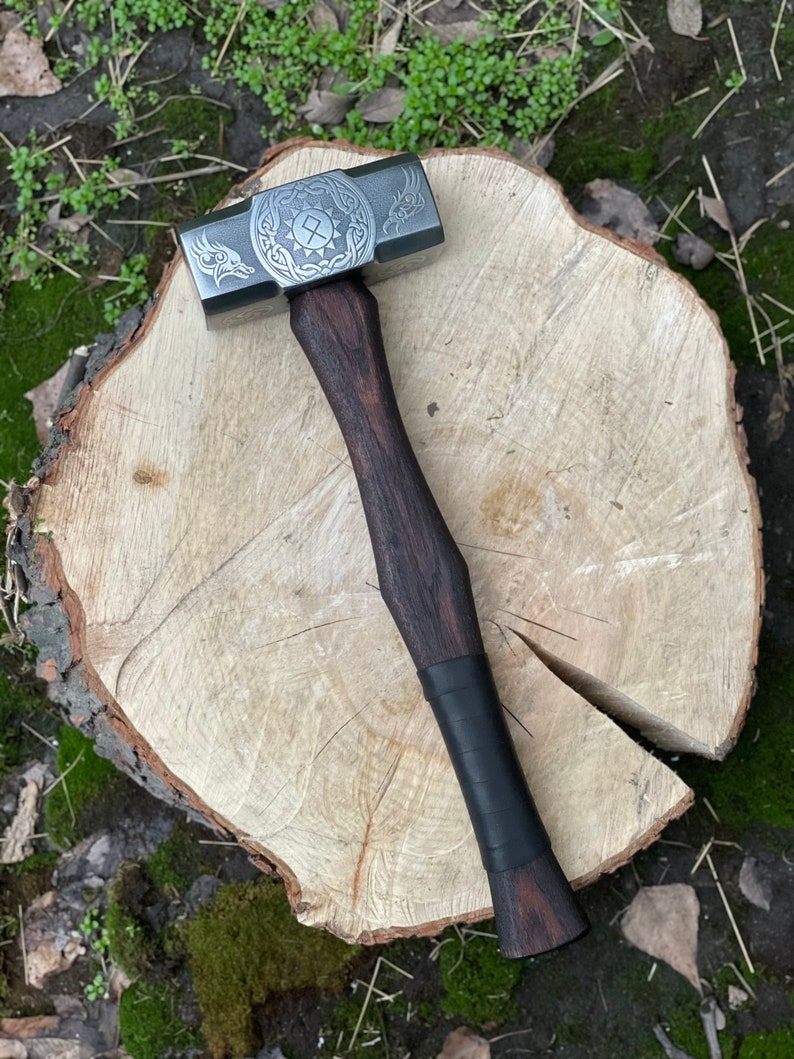 Viking Hammer Valknut Hammer Mjolnir Hammer | Etsy