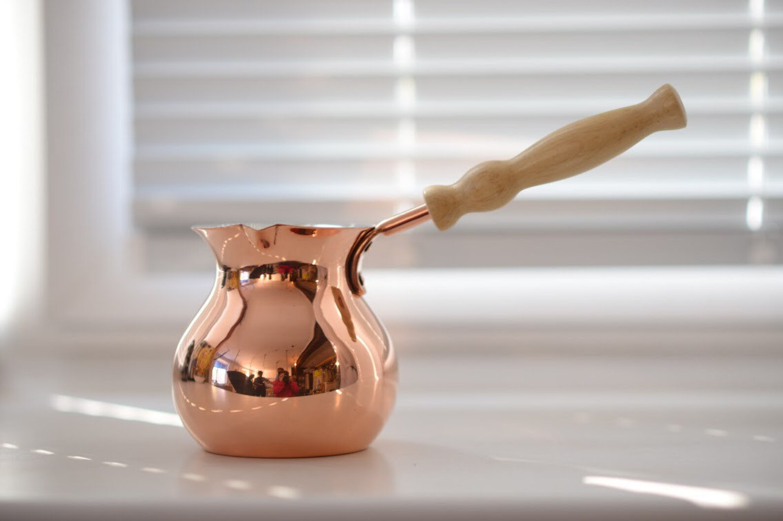 Copper Turkish Coffee Pot Handmade Copper Cezve Coffee Pot - Etsy