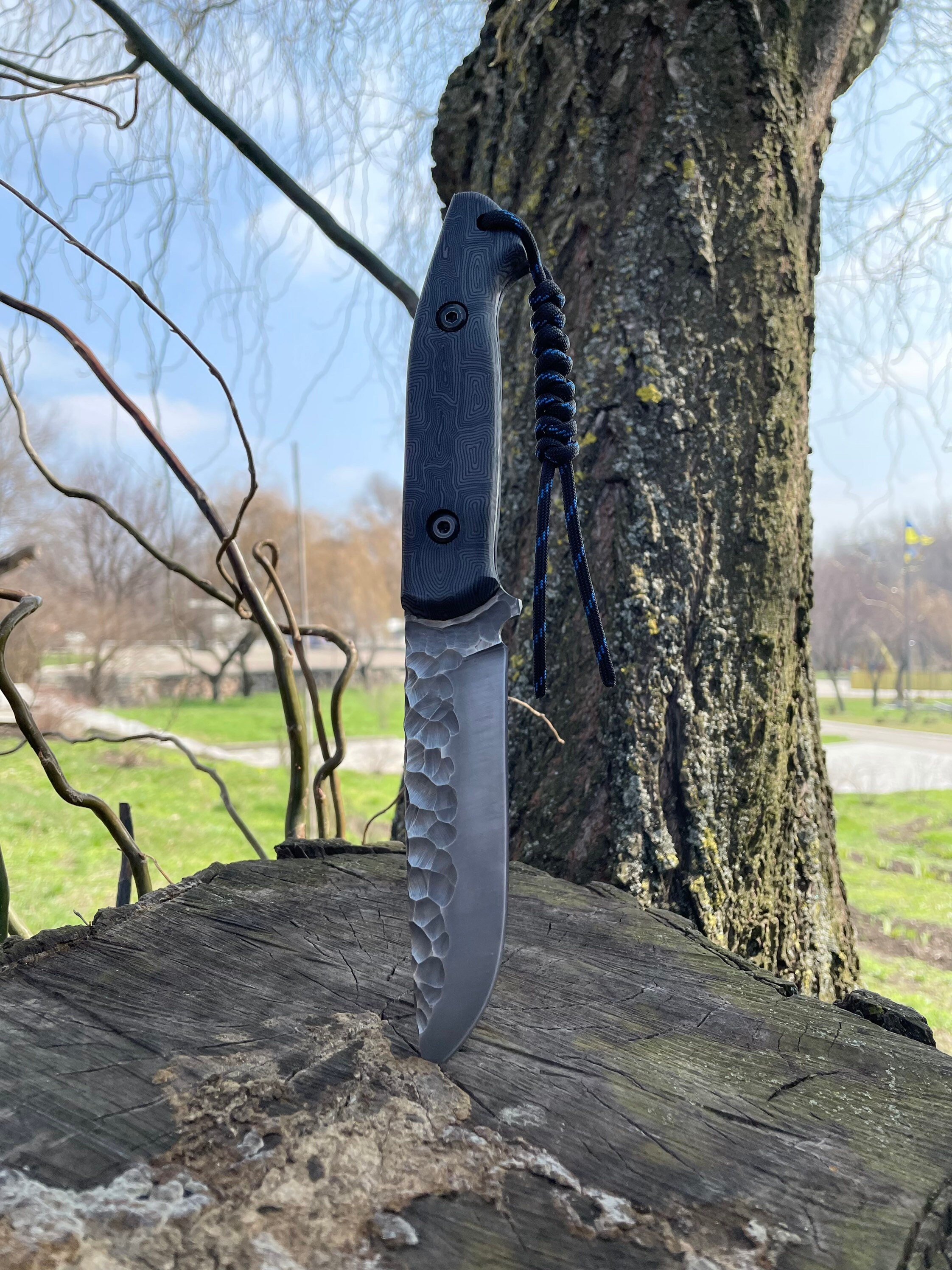 Bushcraft Knife Handmade Camping Knife Full Tang Custom - Etsy