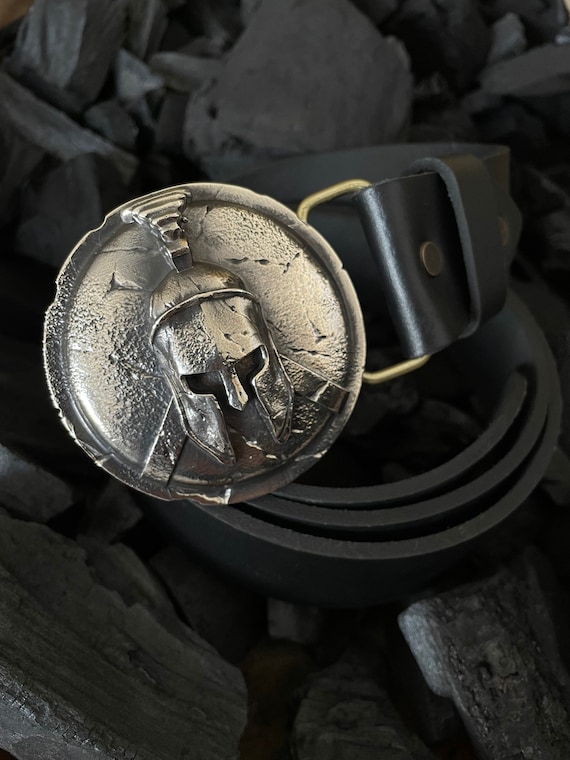 Spartans Belt Nickel Silver Buckle Ancient Greece Spartan - Etsy