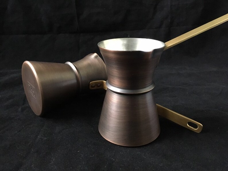 Turkish Copper Coffee Pot Handmade Copper Cezve Coffee Pot - Etsy