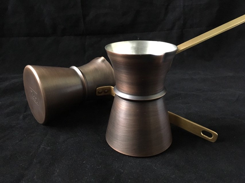 Turkish Copper Coffee Pot Handmade Copper Cezve Coffee Pot | Etsy