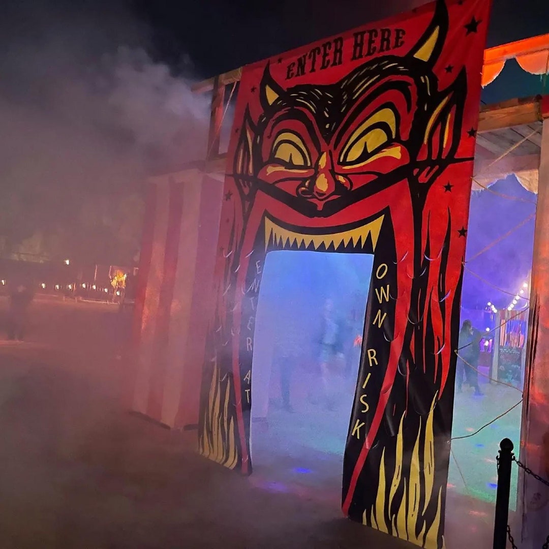 Devil Head Doorway Entrance - Etsy