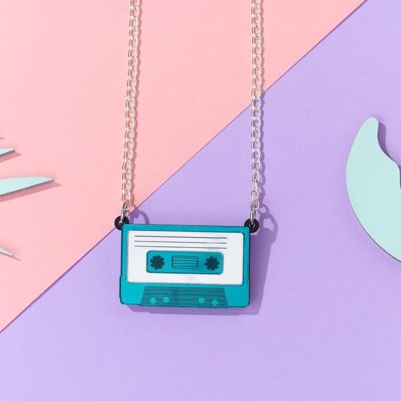 Acrylic Window Necklace - Etsy UK