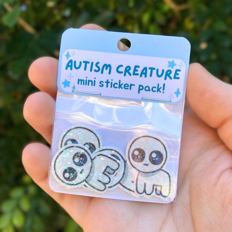 Autism/tbh Creature Mini Sticker Pack - Etsy