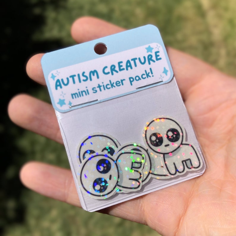 Autism/tbh Creature Mini Sticker Pack - Etsy