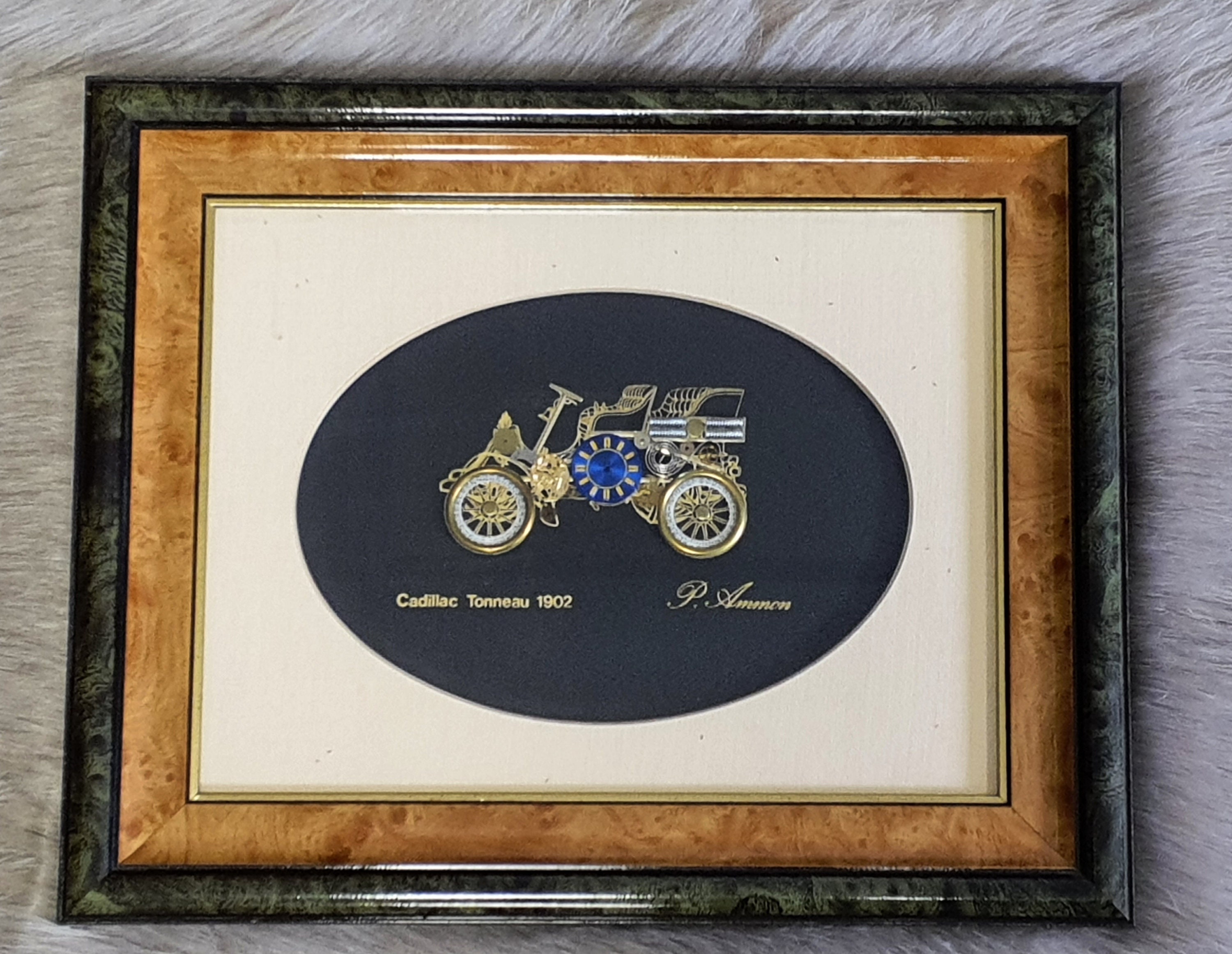 Stunning Watch Image of a Cadillac Tonneau 1902 by P. Ammon in the ...