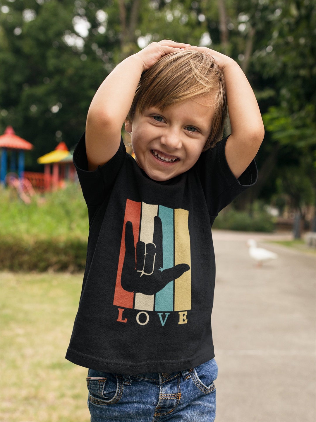 ASL Love Kids, ASL Love Kids Shirt, Sign Language Kids, Sign Love Youth ...
