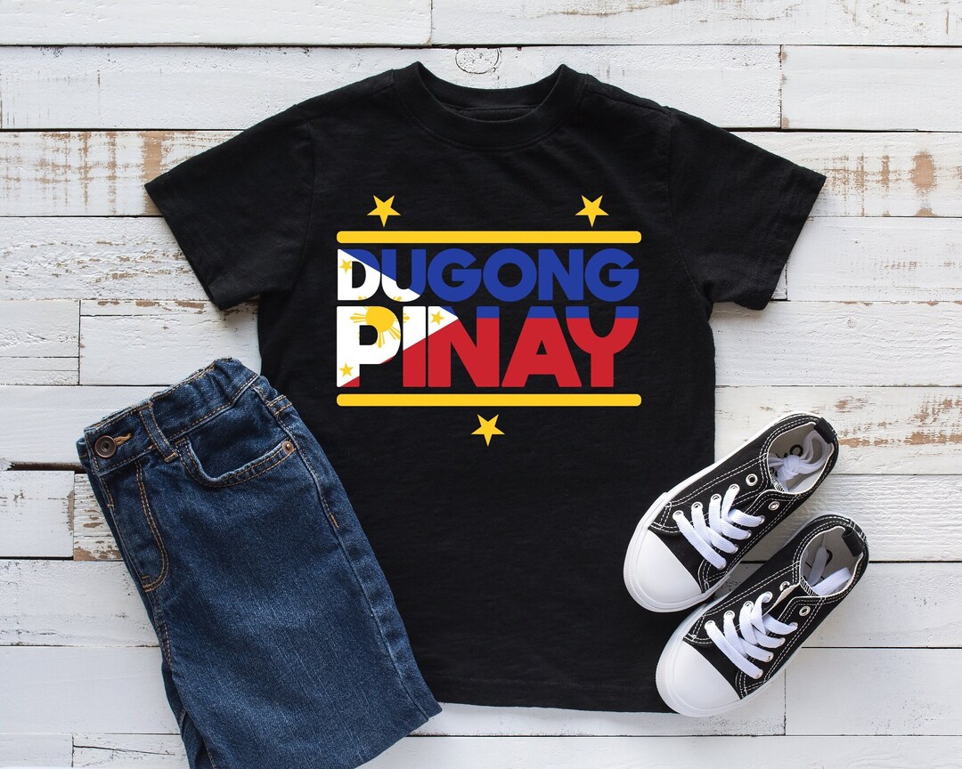 Dugong Pinay Kids Shirt, Filipino Pride Youth Shirt, Filipina Pinay Kid ...