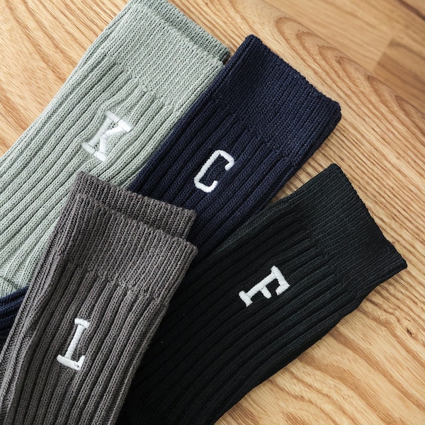 Black Socks for Men - Etsy