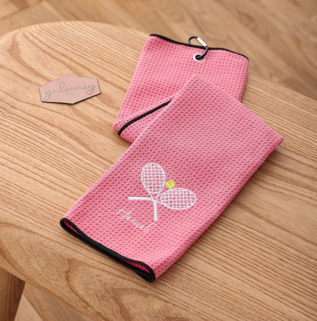 Custom Tennis Towel, Personalised Tennis Gift, Gift for Tennis Lover ...