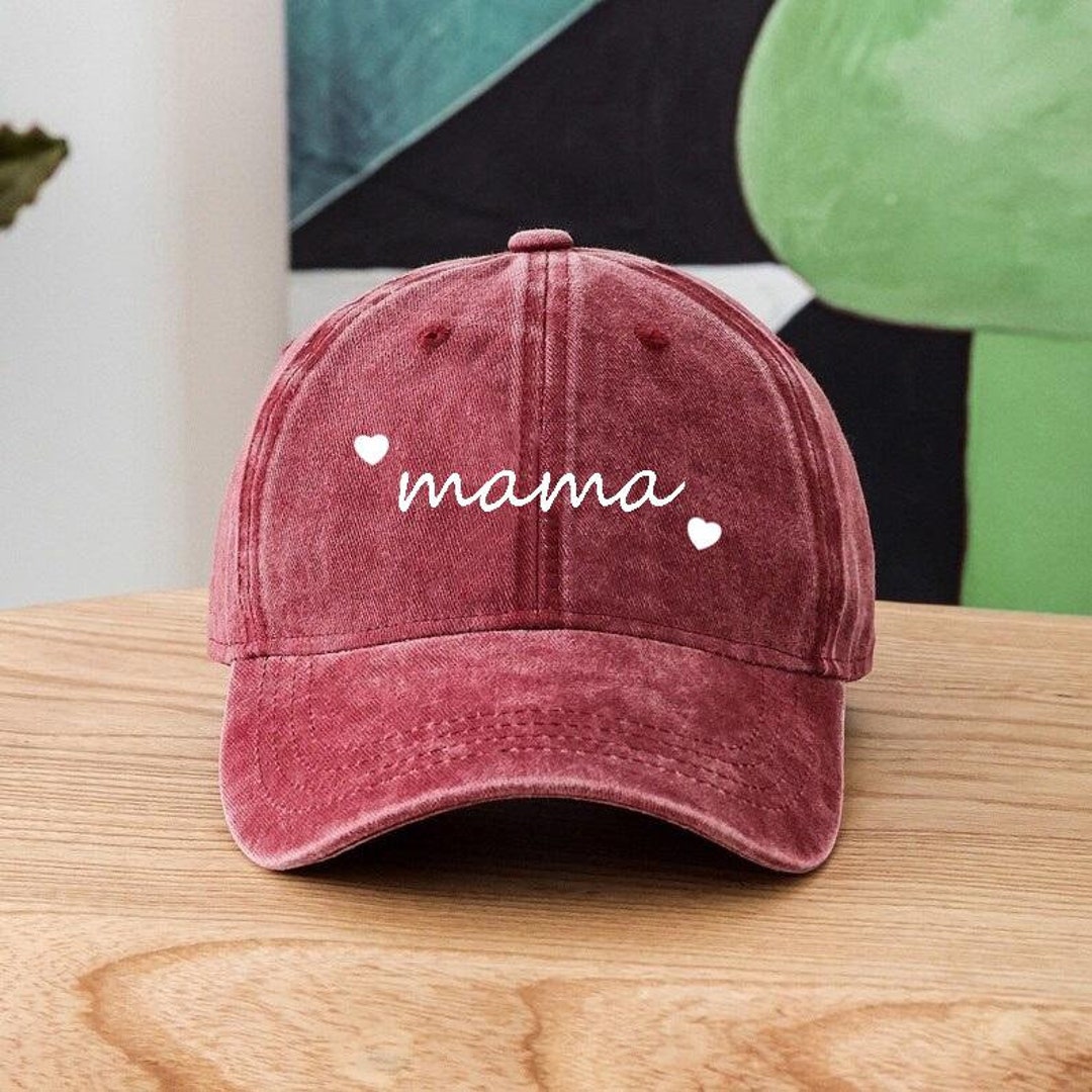 Custom Mama Hat, Embroidered Mom Hat, I Love Mama Hat, Moms Club Hats ...