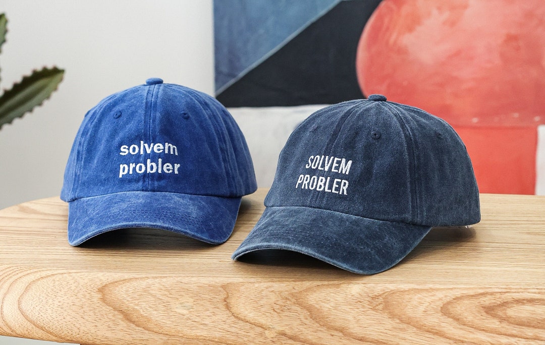 Probler Hat, Baseball Hat, Embroidered Cap, Problem Solver Hats, Hats Funny Sayings, Washed Dad ...