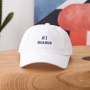 Custom Initials Hats, Embroidered Unisex Hat, Personalized Dad Cap ...