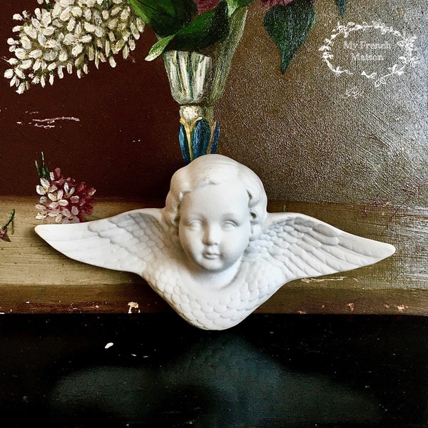 French Porcelain Angel - Etsy