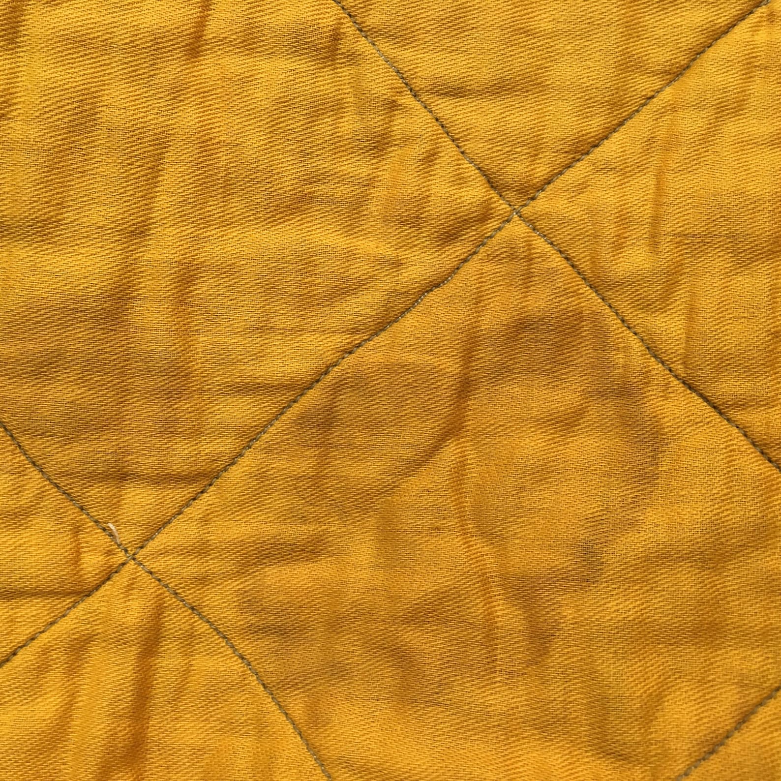 French Vintage Quilted Coverlet / French Vintage Textile / - Etsy